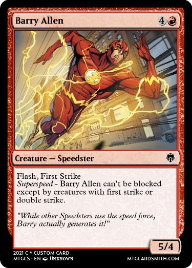 DC: the Gathering – DC Comics Themed Magic: the Gathering